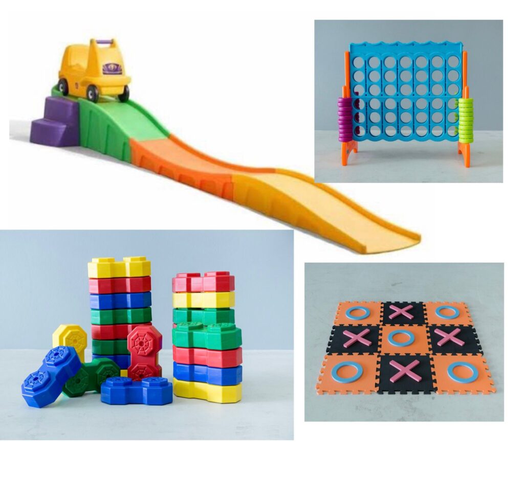 Jumbo Games (excluding Octagon Blocks) - Little People Play